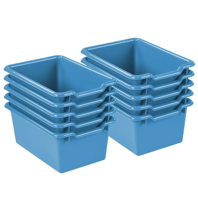 Scoop Front Storage Bins - French Blue - Walmart.com