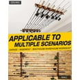 Wall or Ceiling Mounted Fishing Pole Rod Racks - Capable of Holding Up ...
