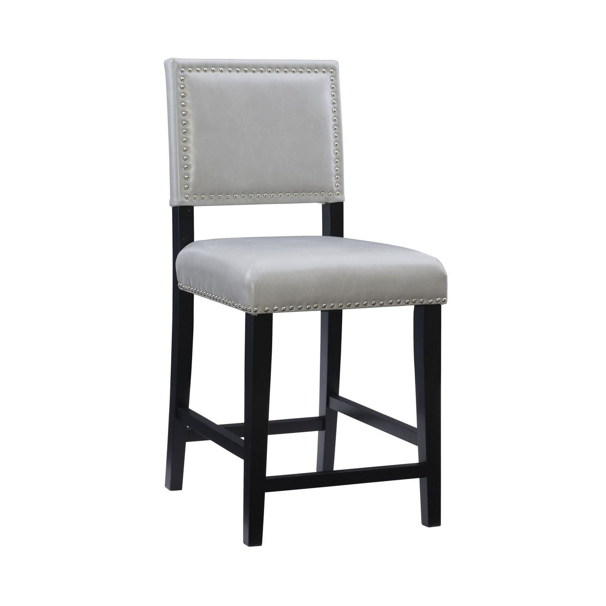 Linon Garland Dove Gray Counter Stool