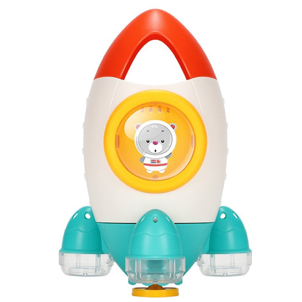 Rocket Bath Toys Rotating Water Spray toy Baby Wash Hair Useful For ...
