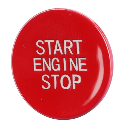 ANGGREK Red Engine Start Stop Button Switch Replacement Fit For 3 ...