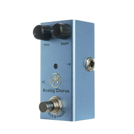 Analog Chorus Guitar Effect Pedal with Depth and Rate Knobs Mini Single ...