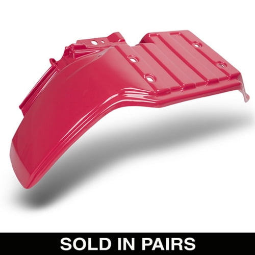 REAR FENDER HONDA BIG RED PAIR - Walmart.com
