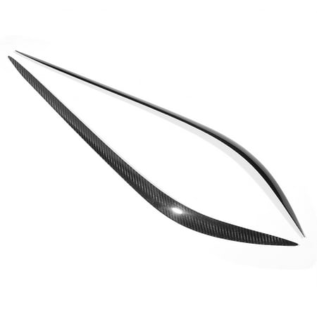 Car Eyelid,Carbon Fiber Headlight Eyelid Headlight Eyebrows Headlight ...