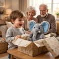 GSKKLQ Animated Elephant Plush Toy, Singing and Ear Flapping Stuffed ...