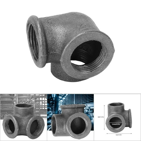 Side Outlet Pipe Screw Connection, 3-way Angle 90 Pipe Screw Connection ...