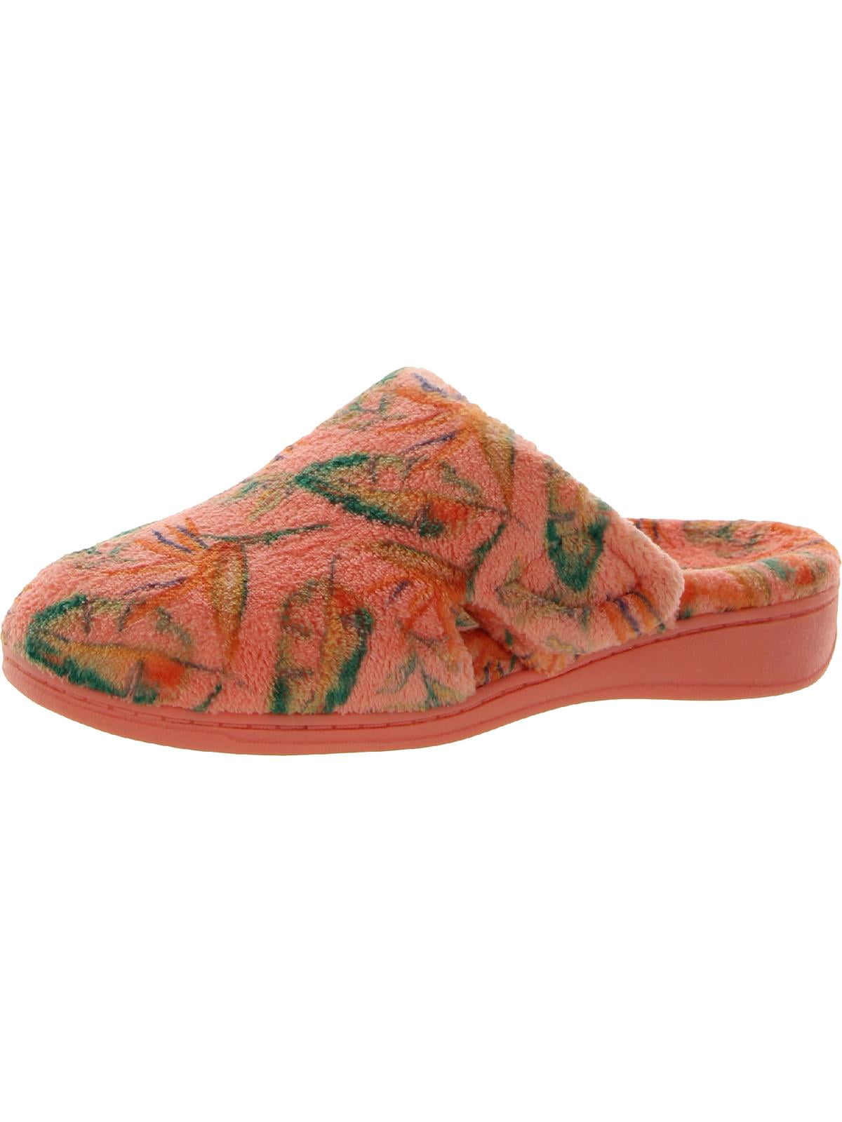Vionic Womens Gemma Terry Cloth Slip On Slide Slippers - Walmart.com