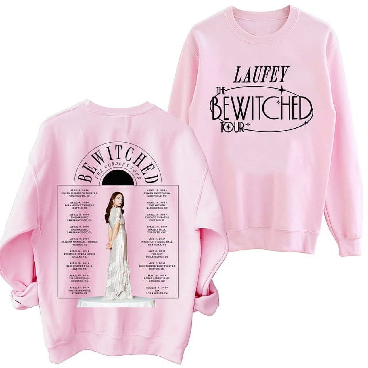 Click here for Unbranded Laufey The Bewitched Tour 2024 Sweatshir... prices