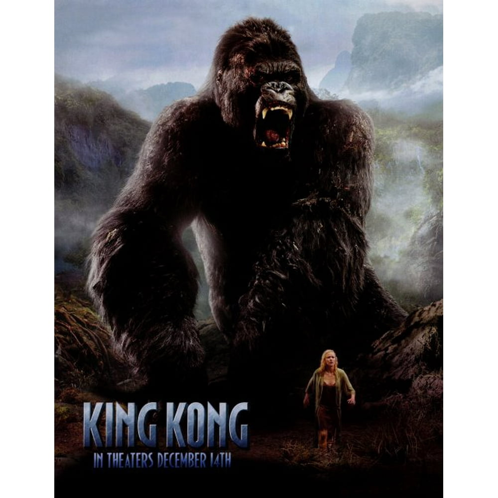 King Kong - movie POSTER (Style O) (11" x 17") (2005) - Walmart.com ...