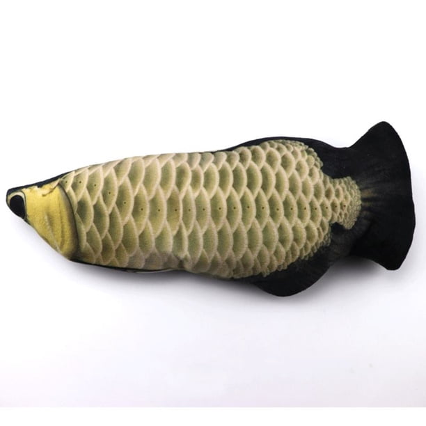 3d Simulation Plush Electric Moving Fish Realistic Jumping Fish Shape ...