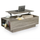 Furmax 39-Inch Wood Lift Top Coffee Table with Hidden Compartment and ...