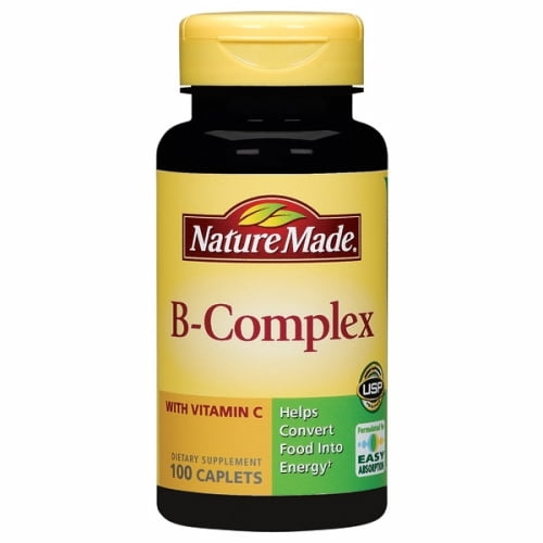 Complemente el complejo B de Nature Made con vitamina C 100 comprimidos ...