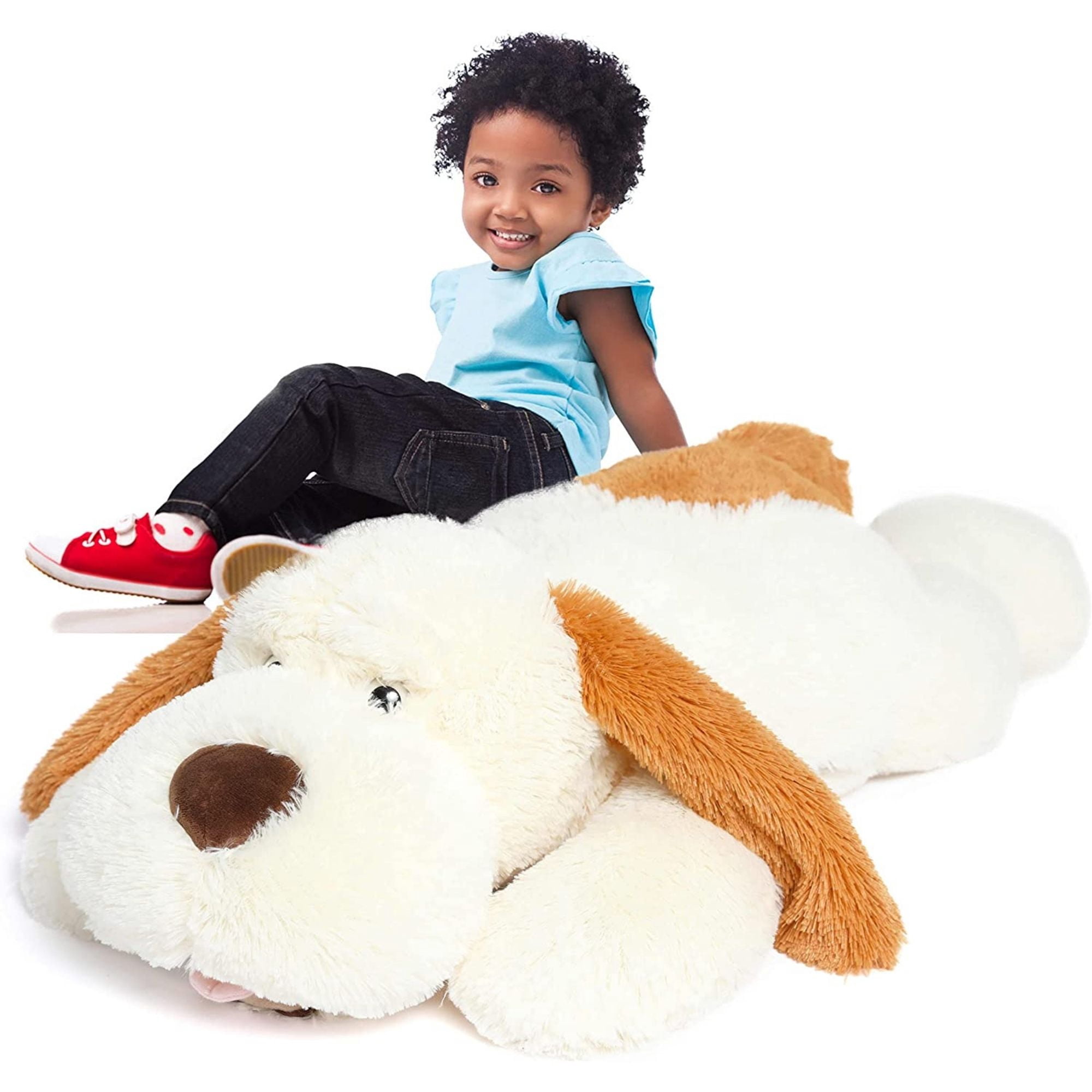 MorisMos Giant Stuffed Puppy Dog 32" Stuffed Animal Soft Plush Toy ...