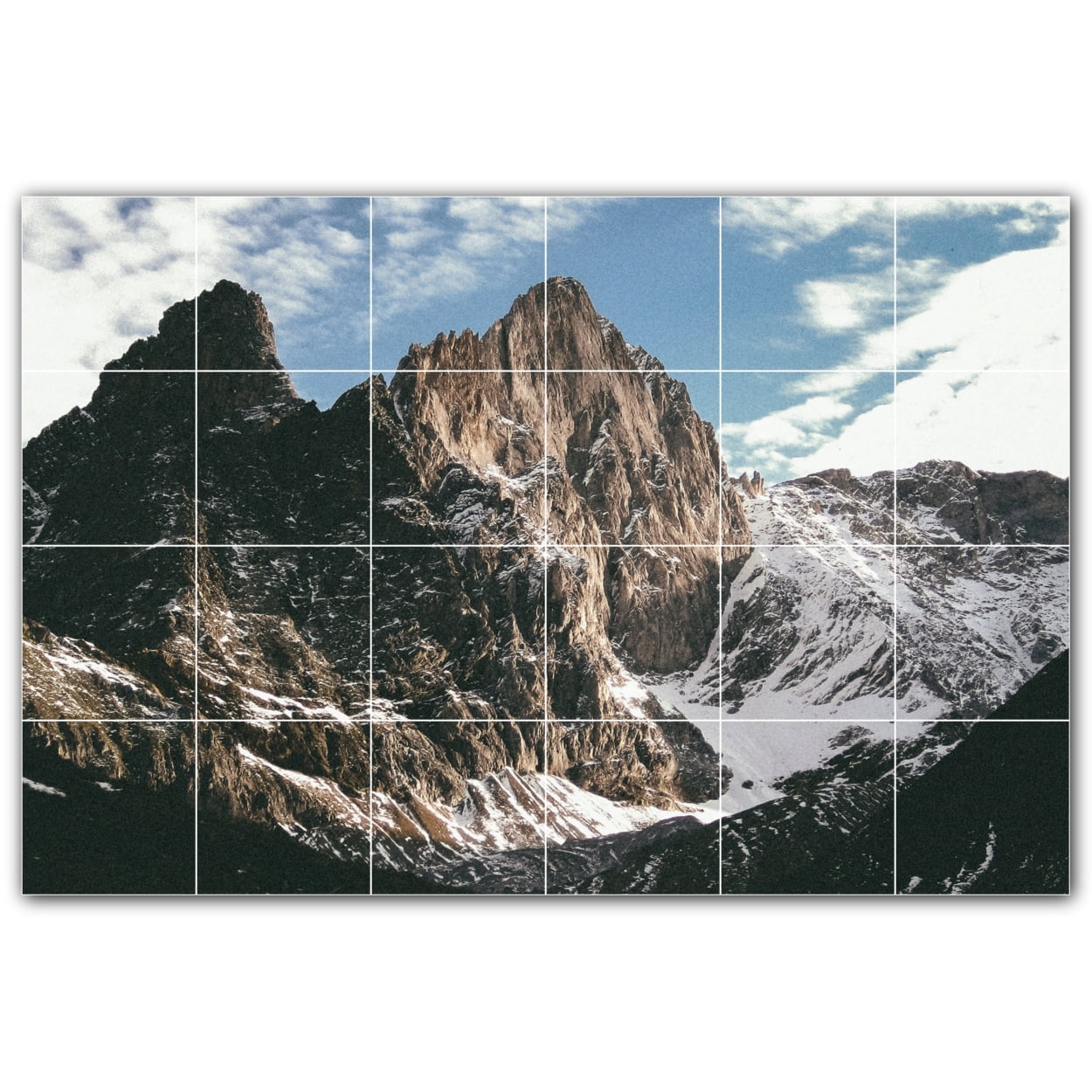 Picture-Tiles.com: Mountains Ceramic Tile Wall Mural WAL500877-64L. 48 ...