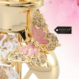 Matashi 24K Gold Plated Flower in Vase Valentine's Day Gift for Wife or ...