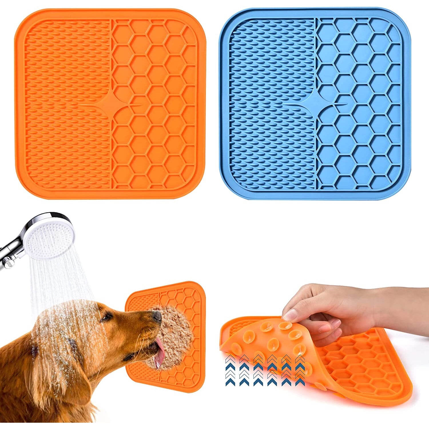 Click here for Flyflise 2 Pack Licking Mats For Dogs And Cats  Pr... prices
