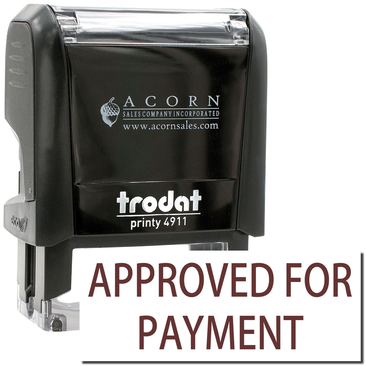 Self-Inking Approved For Payment Stamp, Trodat Printy 4911, Press and ...