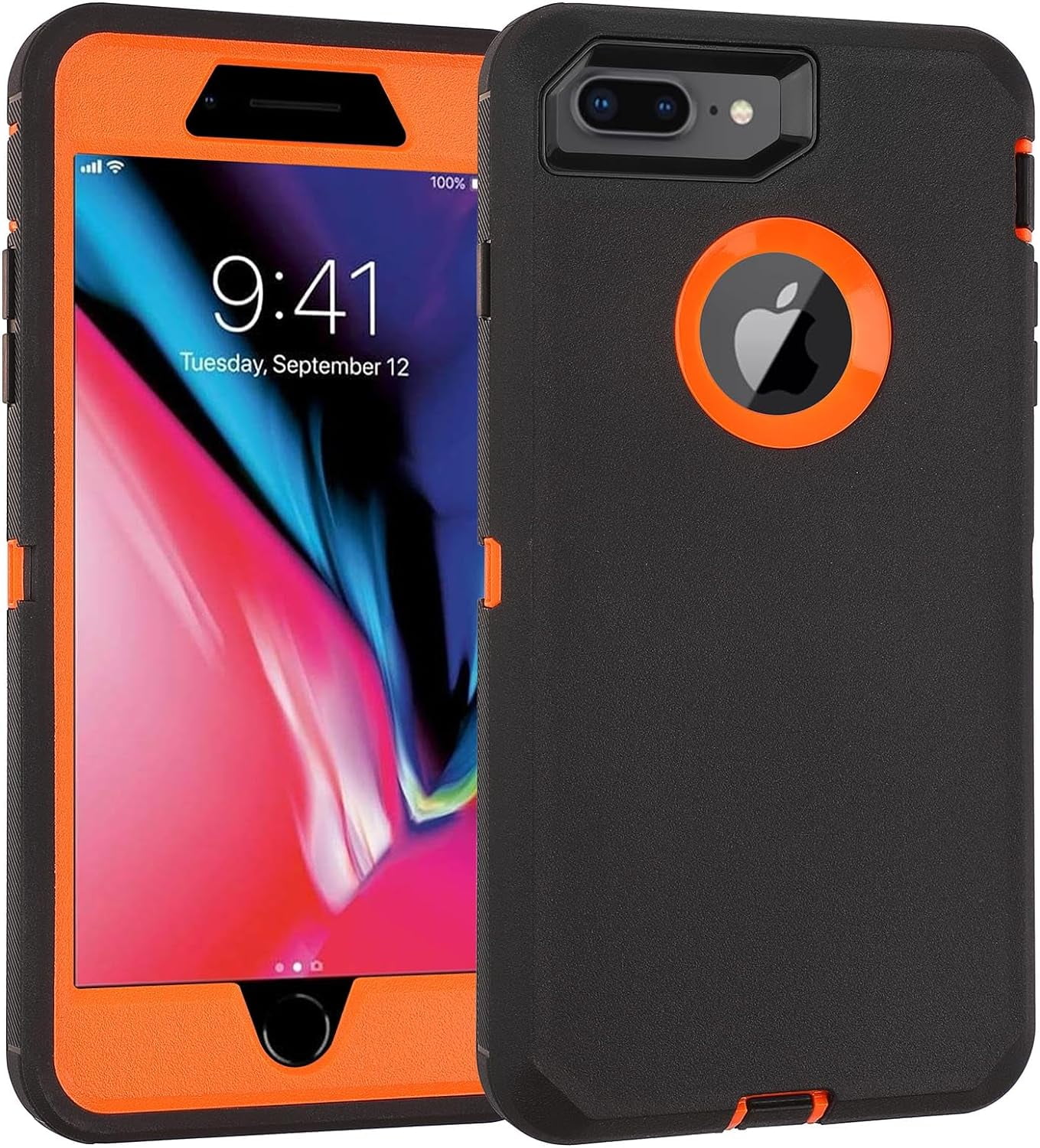 GHSDFBB iPhone 7 Plus Case/iPhone 8 Plus Case, [Shockproof] [Dropproof ...