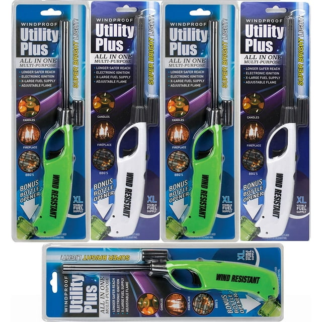Elite Brands USA Windproof Jet Flame Long Neck Flash Light Multi ...