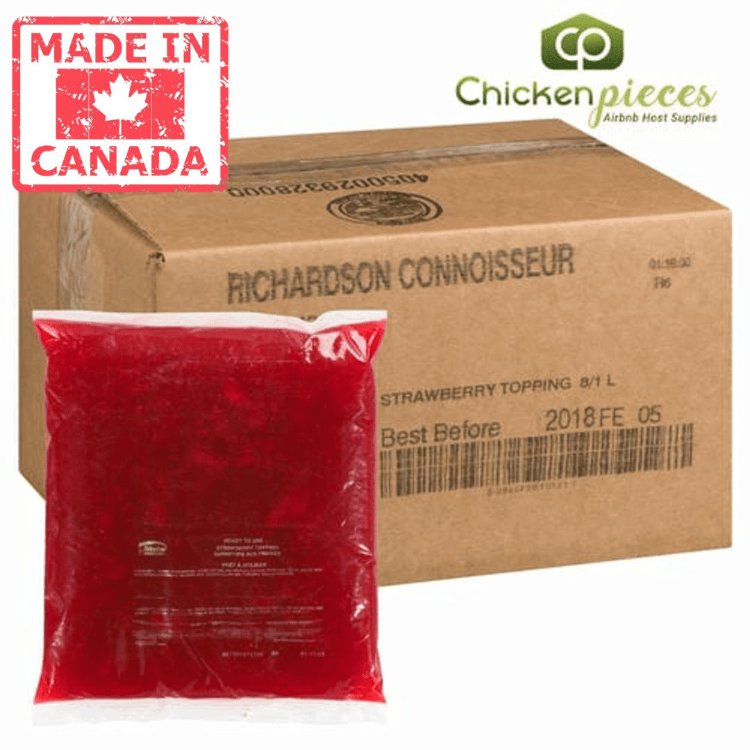 Click here for Richardson Topping Strawberry 1l/2.20lbs (8/Case)-... prices