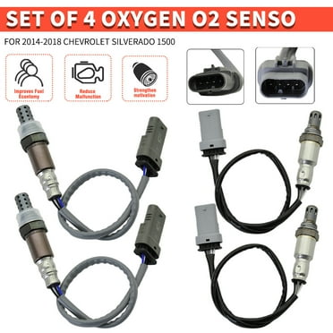 Maxfavor 4X Oxygen Sensor for Chevrolet Silverado 1500 2008-2013 234 ...