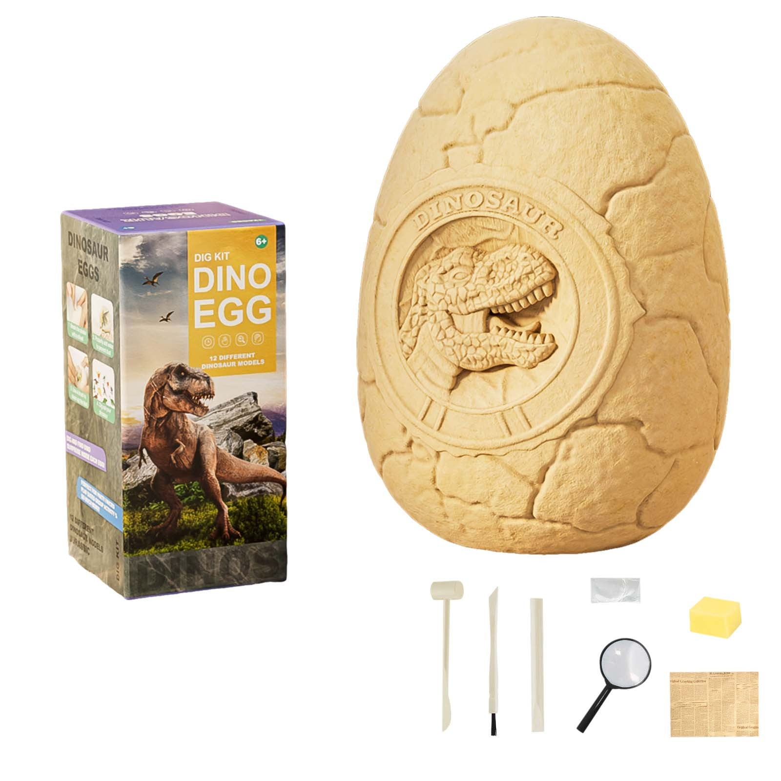 Click here for Hearth & Gear Dinosaur Egg Kit Excavation Toy Nove... prices