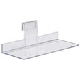Clear Acrylic Gridwall Shoe Shelf, 4" D x 10" L Flat Acrylic Shoe ...