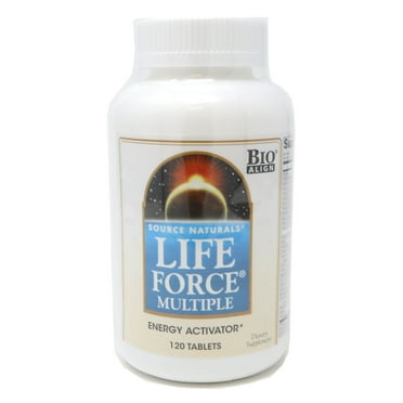Source naturals life force multiple tablets, no iron, 120 ct - Walmart.com