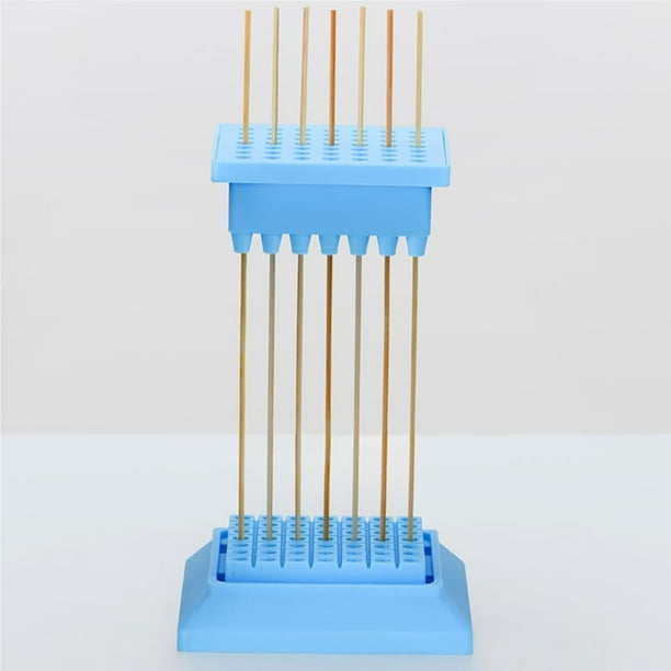 49 Holes Meat Skewer Kebab Maker Box Kitchen Quick Barbecue Skewers ...