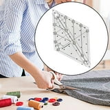 60 Degree Diamond Quilting Template Patchwork Ruler Durable for DIY ...