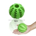Eanloly Natural Rubber Dog Ball, Dog Teeth Toy Ball, Suitable for Dogs ...