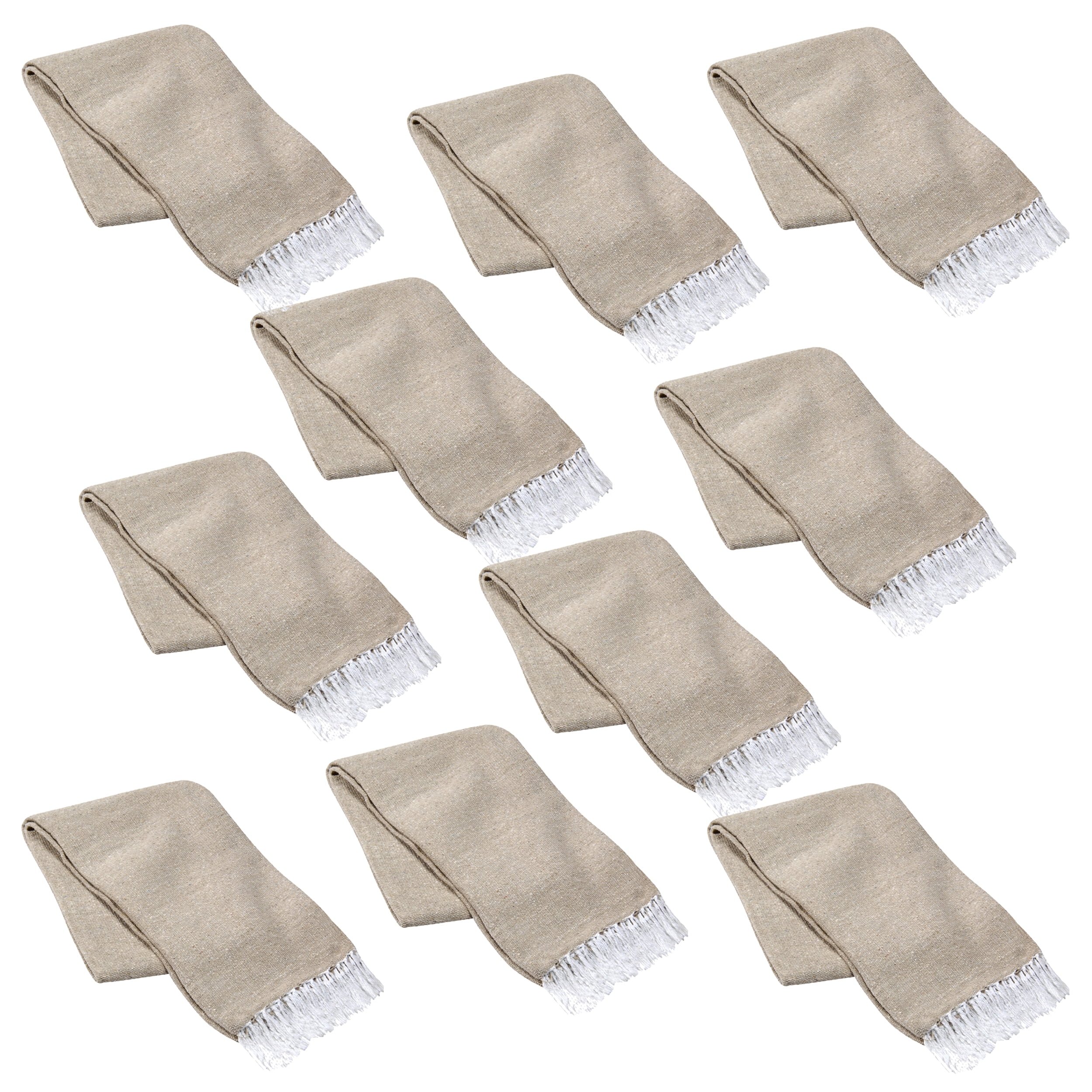 Vera Cruz 10 Pack Yoga Mexican Blankets, 75" x 53" Outdoor Blankets ...