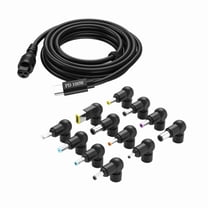 12 Piece Universal USB C Charger Adapter with DC5.5 Port Adapters ...