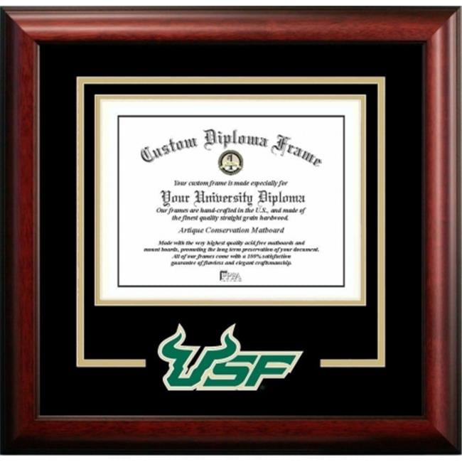 Campusimages FL989SD South Florida Bulls Spirit Diploma Frame - Walmart.com
