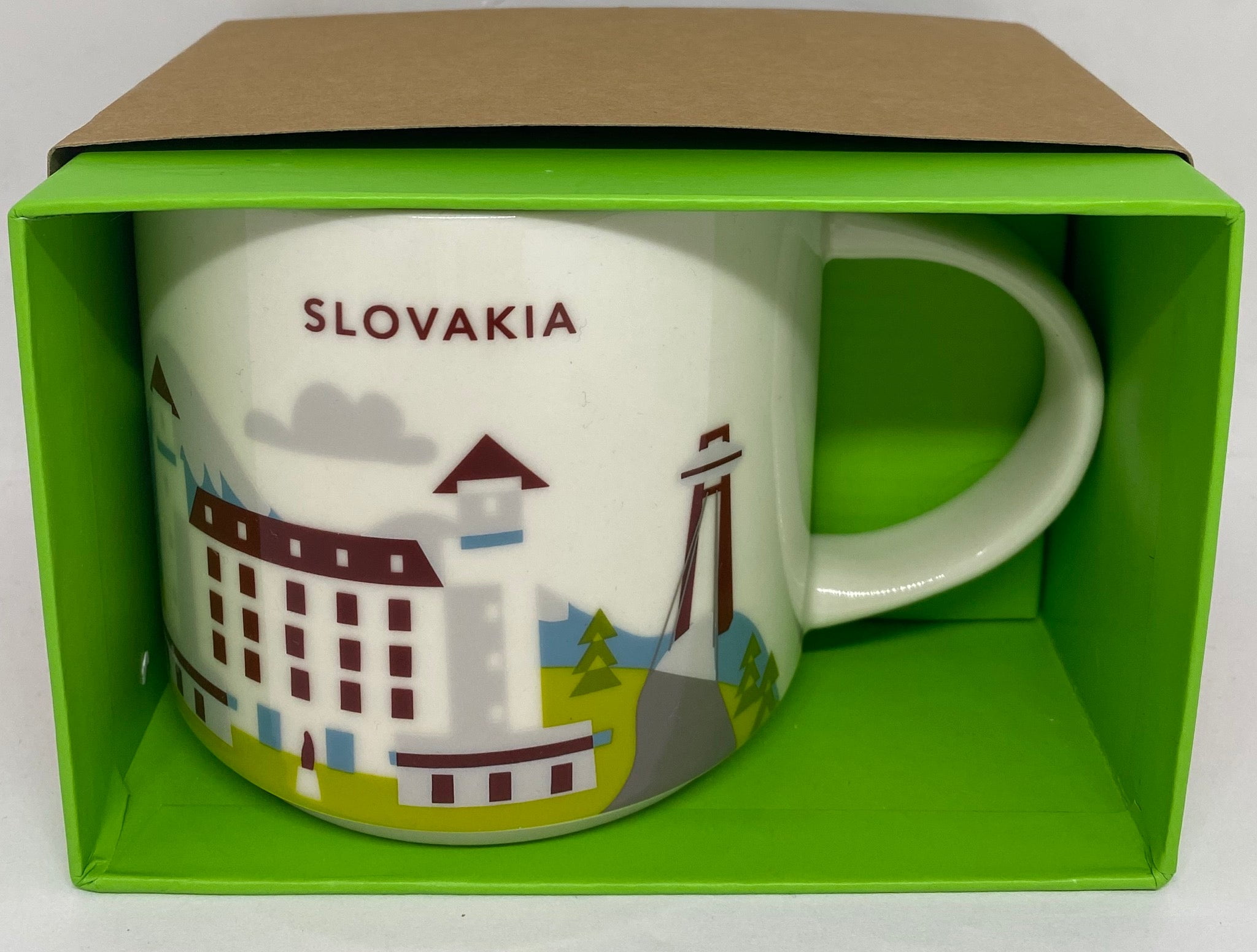 Starbucks Coffee You Are Here Collection Slovakia Ceramic Coffee Mug ...