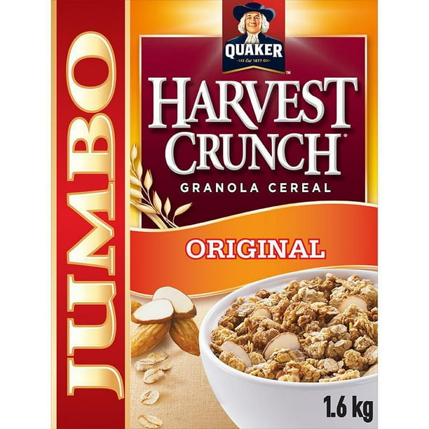 Quaker Harvest Crunch Original Cereal - Walmart.ca