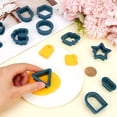 24Pcs Polymer Clay Cutters Multi Shapes Geometric Clays Earring Cutter ...