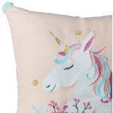 Unicorn Embroidered Decorative Pillow 18x18 - Walmart.com