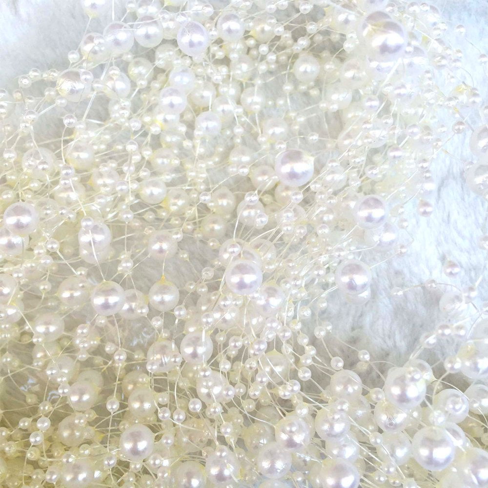 EIMELI 40pcs Pearl String Artificial Highlight Pearl Bead String 177 ...