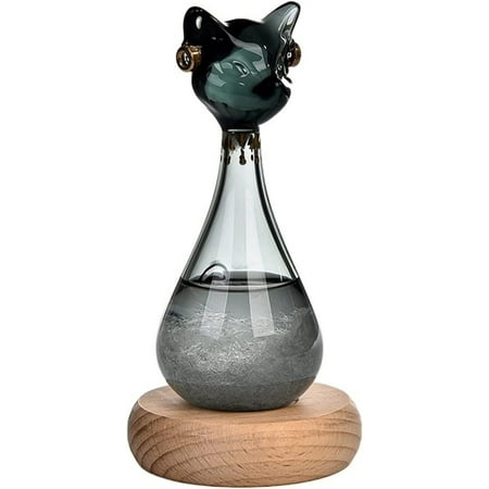 Storm Glass Weather Predictor Barometer - Birthday Anniversary White ...