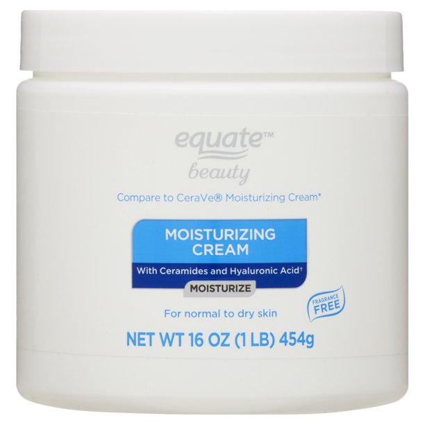 Equate Beauty Moisturizing Cream with Ceramides and Hyaluronic Acid ...