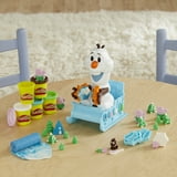 Play-Doh Disney Frozen Olaf's Sleigh Ride Toy with 5 Cans (10 Ounces ...