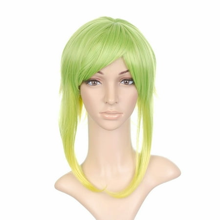 Lime Green Anime Cosplay Costume Wig with Long Side Bangs | Walmart Canada