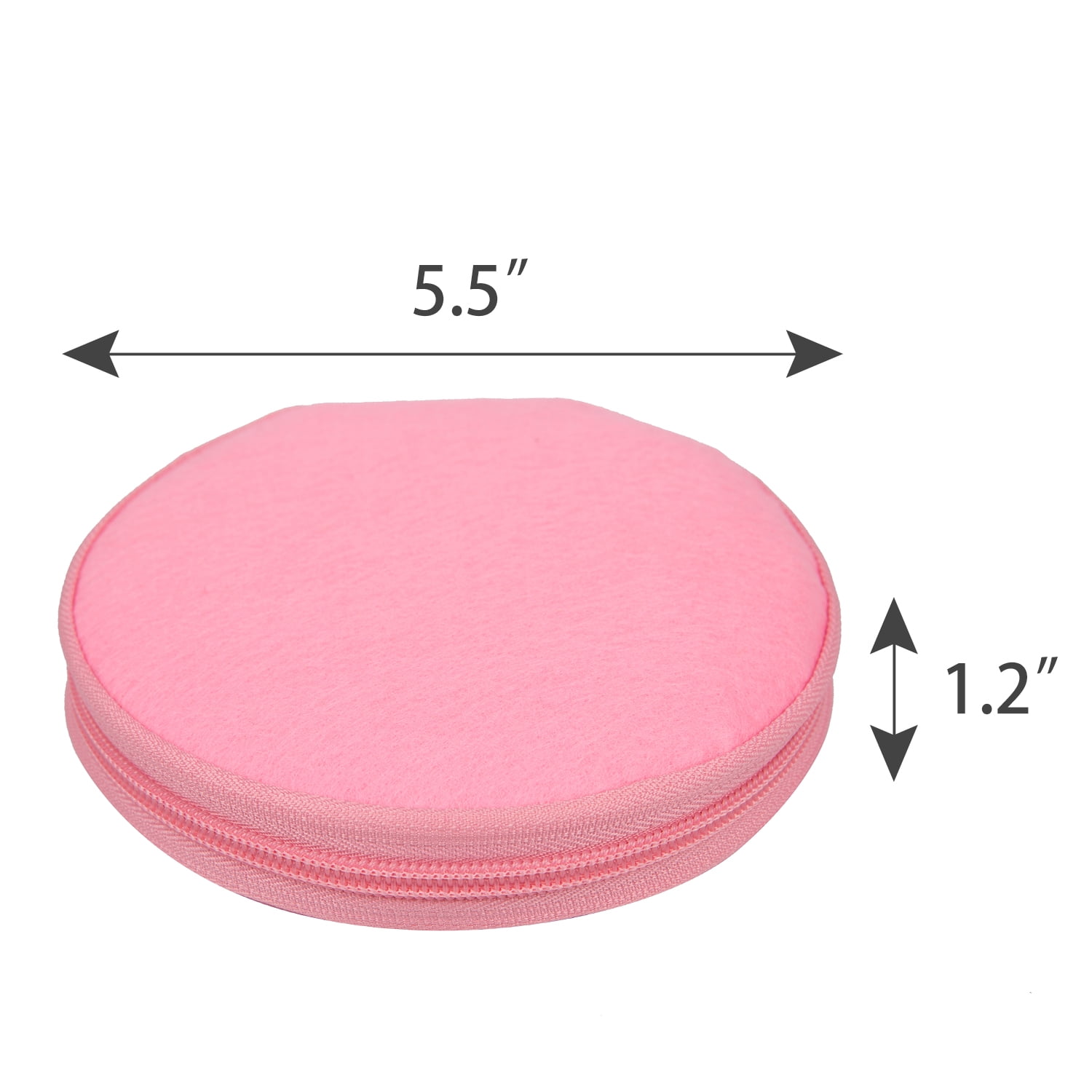 Portable 20 Capacity CD Storage Case Bag,VCD/ DVD Disc Holder Small ...