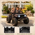 iYofe Jeep Wrangler Rubicon 24V 2 Seater Truck Powered Ride on with ...