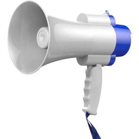 High Power Portable Hand Megaphone Peddle Trumpets Lithium Battery ...