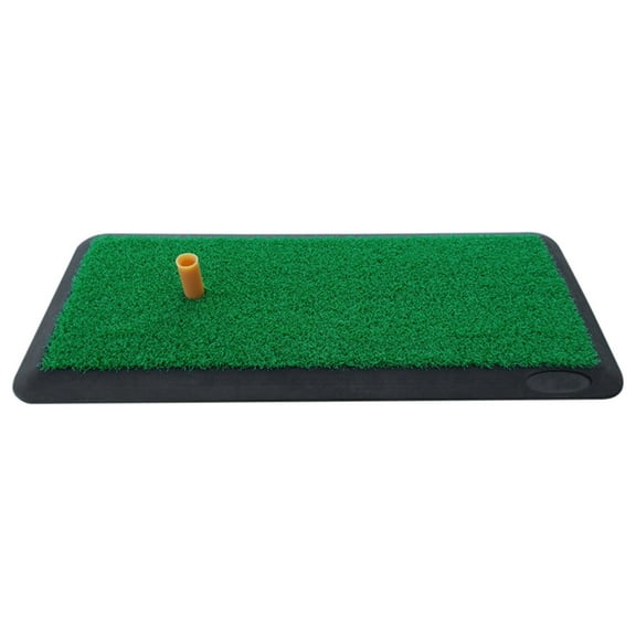 Dual-Surface Hitting/Practice, Chipping and Driving Golf Grass Mat with ...