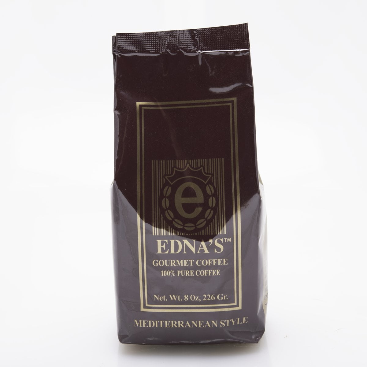 Edna's Gourmet Premium Ground Coffee - 8oz (Mediterranean Style ...