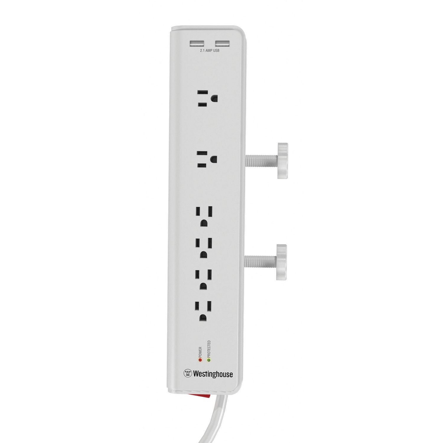 Westinghouse 1200J Desk Clamp USB Surge Protector - Walmart.ca