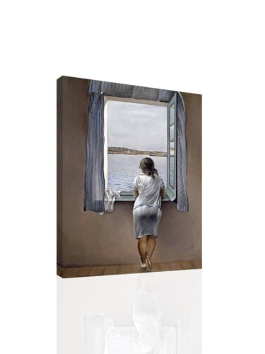 Salvador Dali 1925 Figura en una finestra - CANVAS OR PRINT WALL ART - Walmart.com